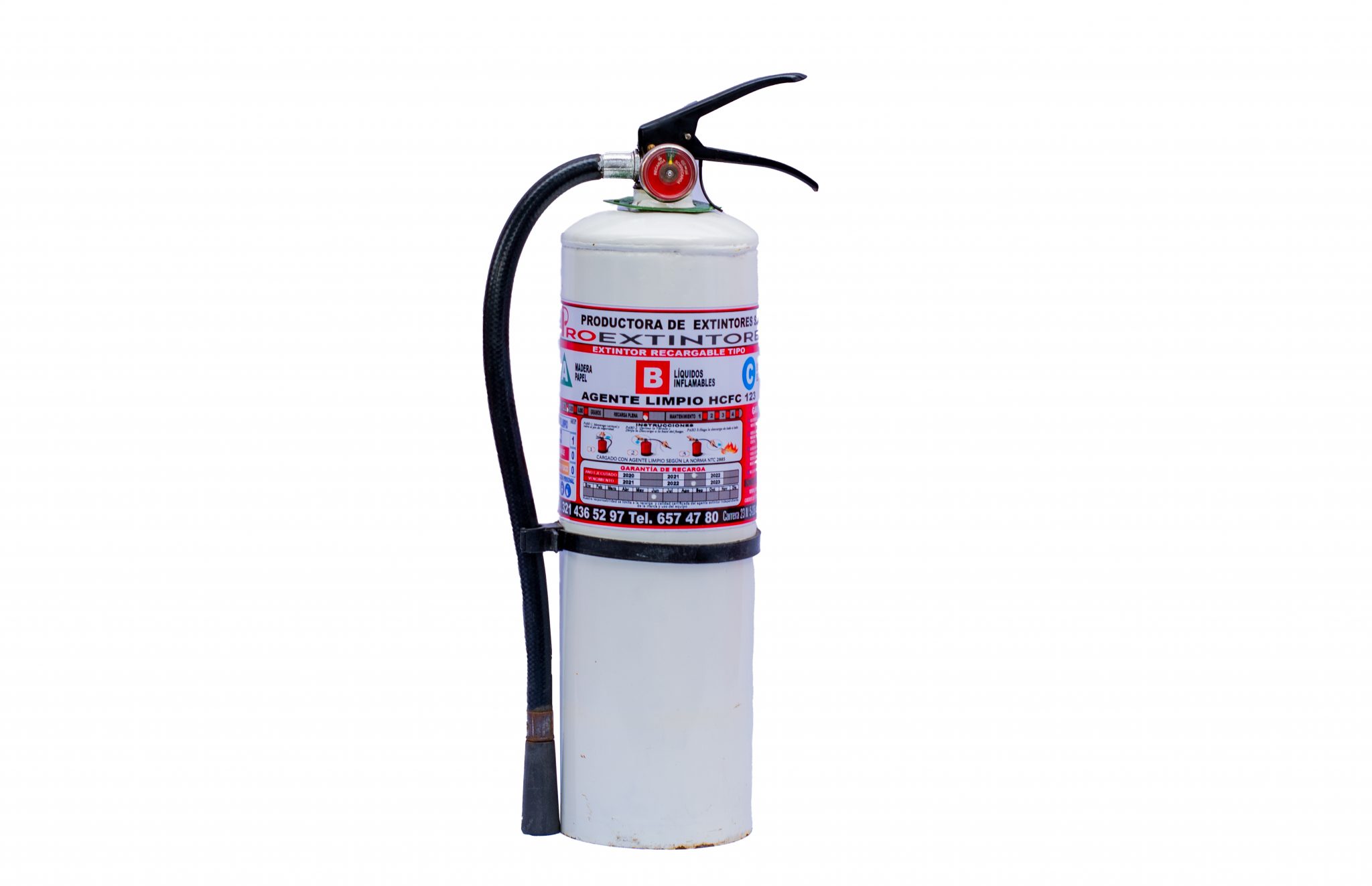 Extintor Agente Limpio – Proextintores SAS